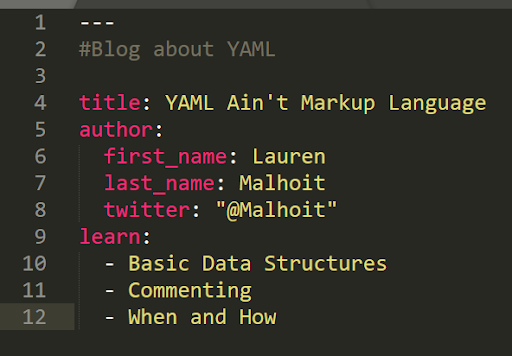 YAML,另一种标记语言?不止是标记语言! - 网络文件共享 YAML,另一种标记语言?不止是标记语言! - 网络文件共享